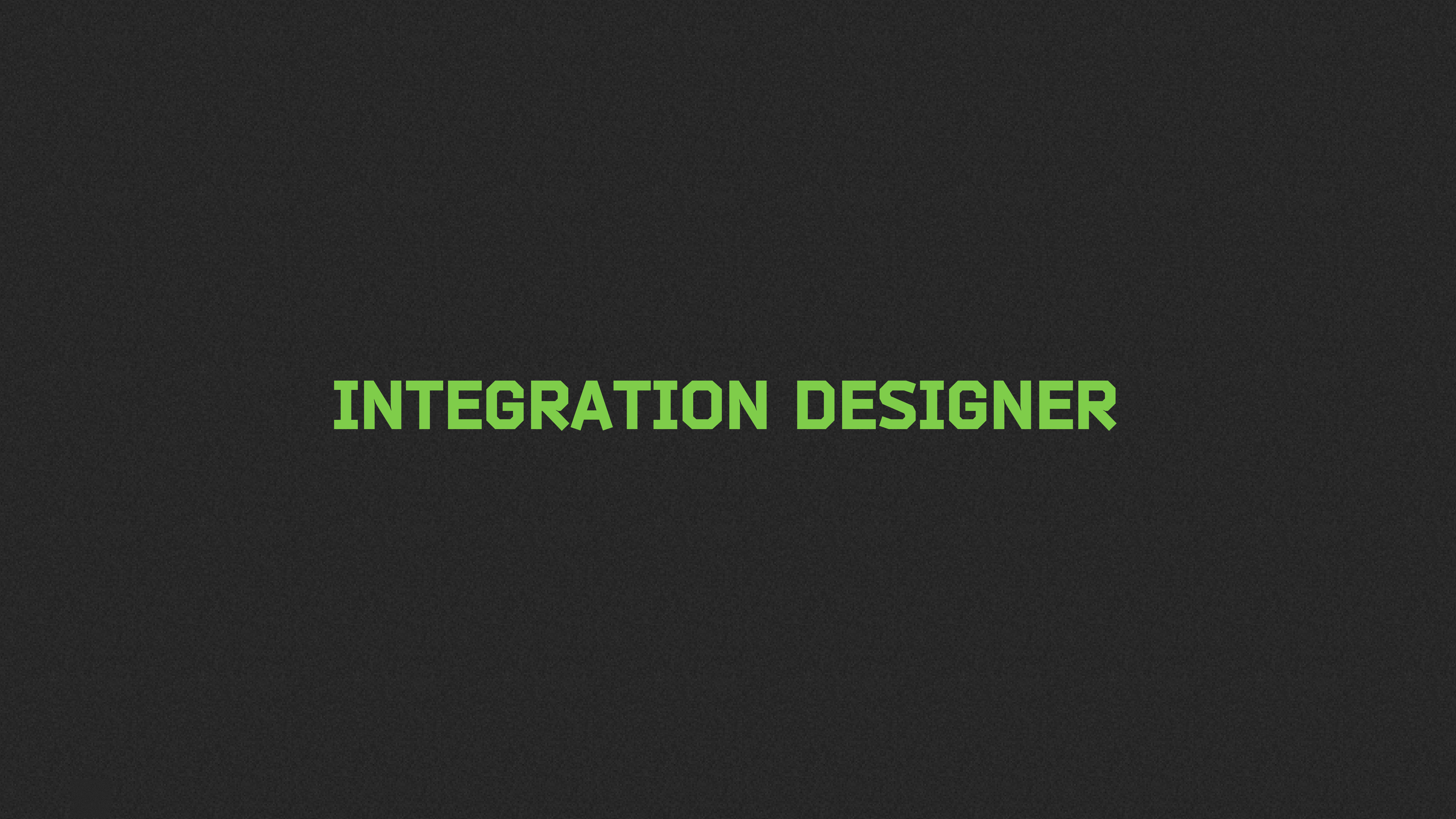 Integration Designer